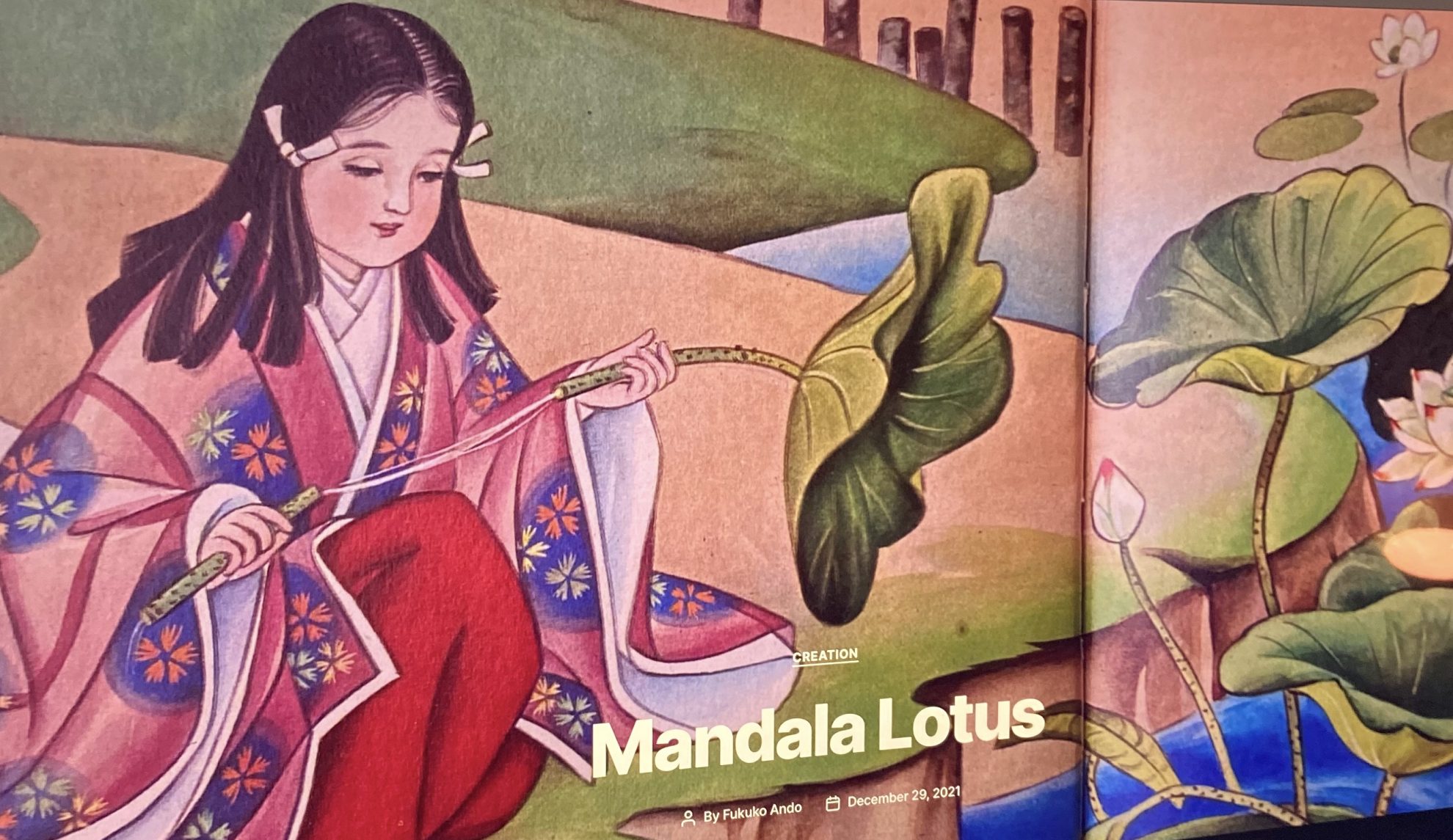 Mandala Lotus - Fukuko Ando